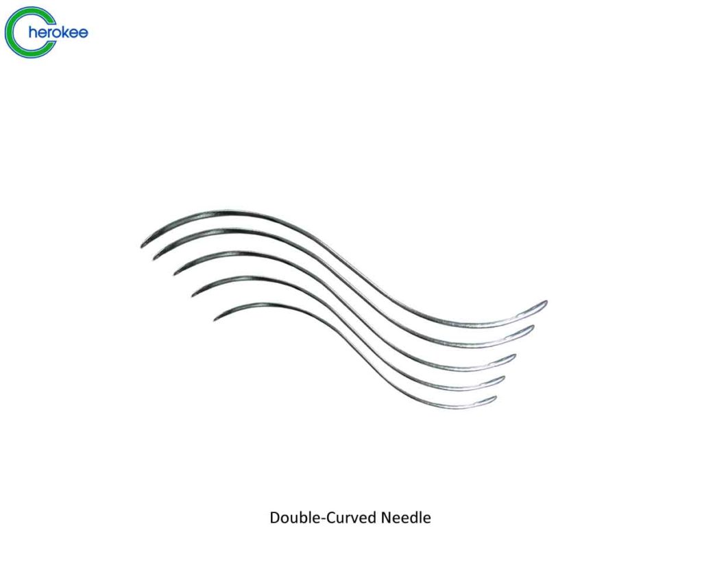 Double-Curved Needles - Cherokee Adult Caskets