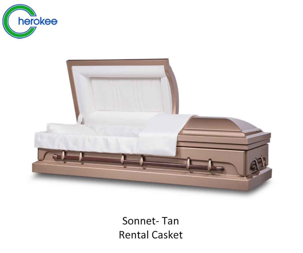 Sonnet Rental Casket - Cherokee Adult Caskets