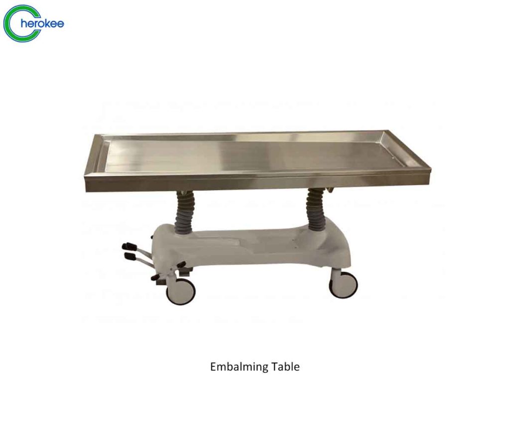 Hydraulic Embalming Table - Cherokee Adult Caskets