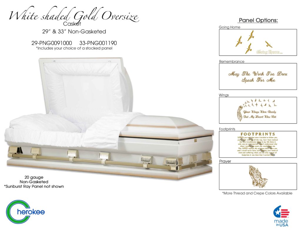 Oversizes Archives - Cherokee Adult Caskets